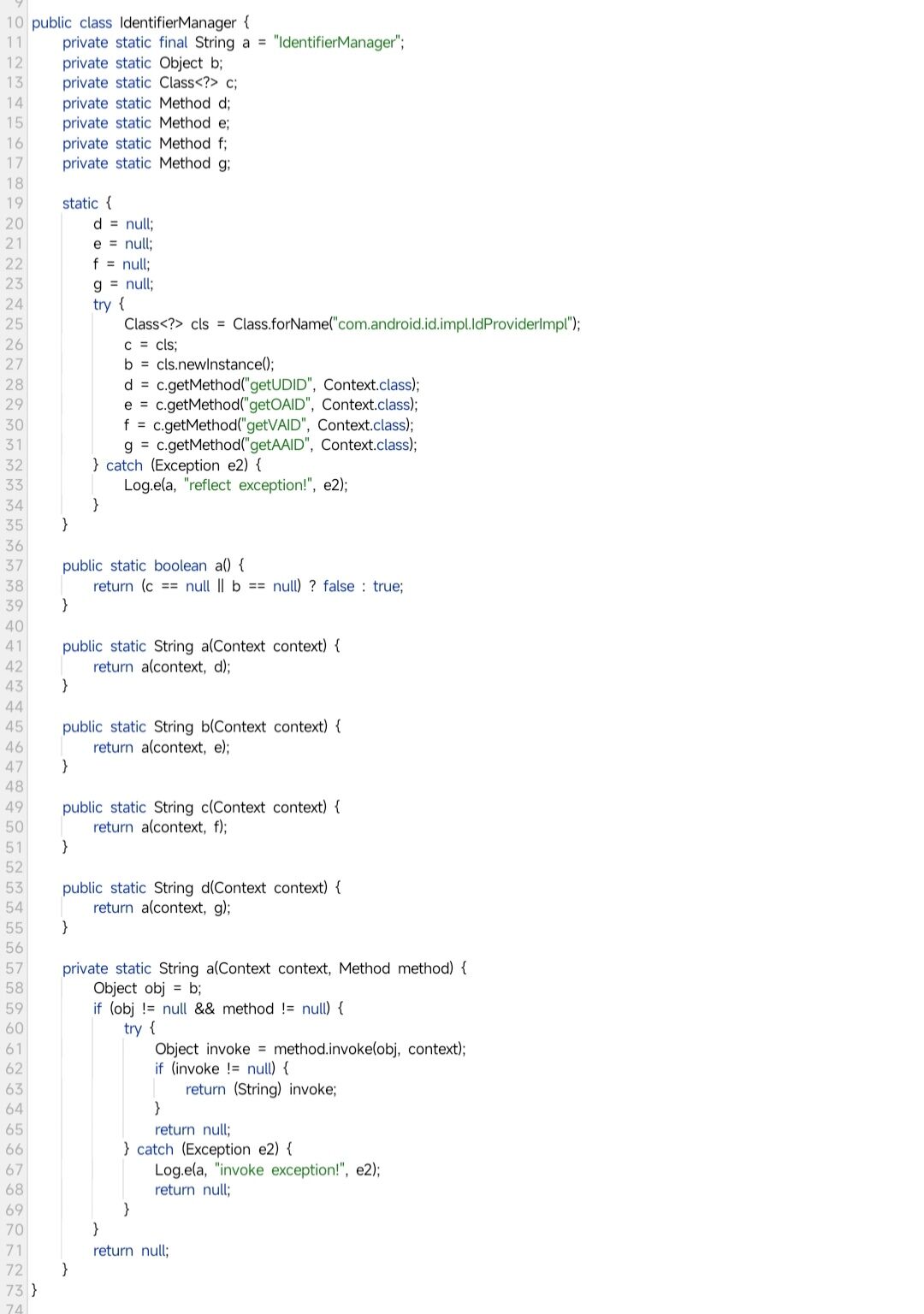 【浅谈】友盟SDK获取设备信息OAID原理